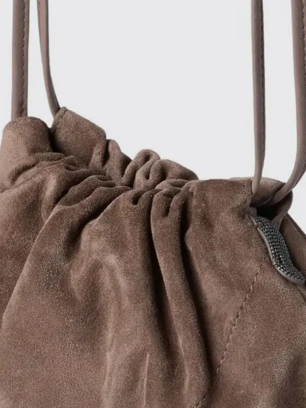Brunello Cucinelli Crossbody Bag - Beige