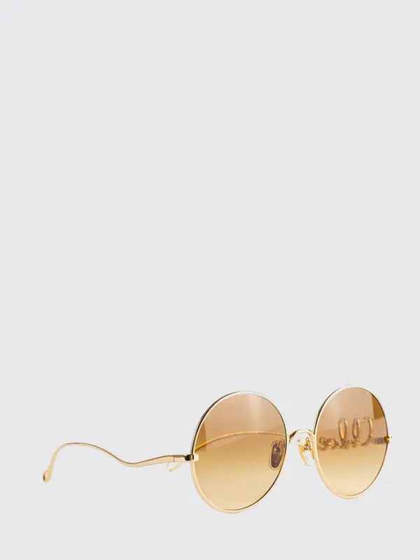 Chloé Metal Panthos Sunglasses - Gold