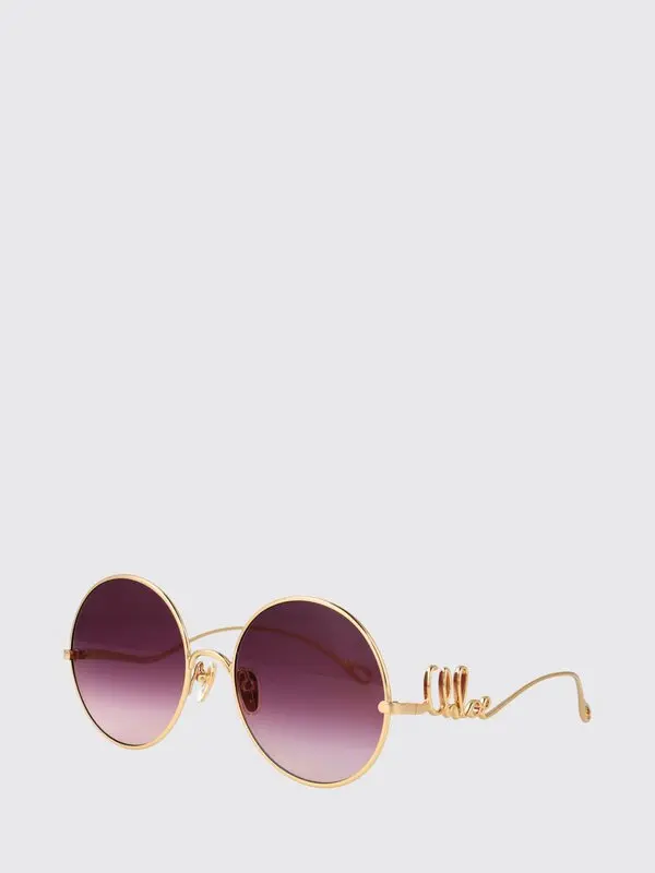Chloé Metal Panthos Sunglasses - Violet