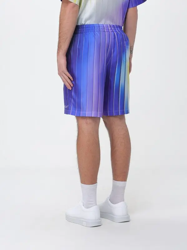 Casablanca Printed Silk Shorts - Cherry