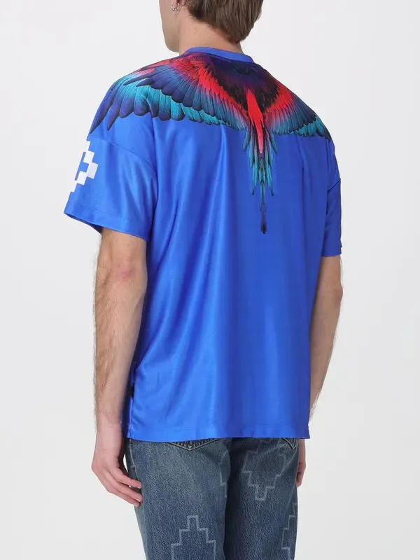 COUNTY OF MILAN Polyester T-shirt With Ali Print - Blue