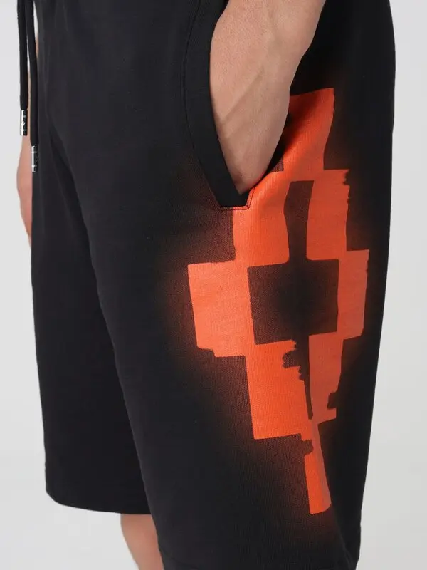 COUNTY OF MILAN Cotton Jogging Shorts With Logo Detail