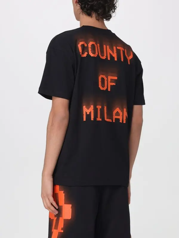 COUNTY OF MILAN Cotton T-shirt With Logo