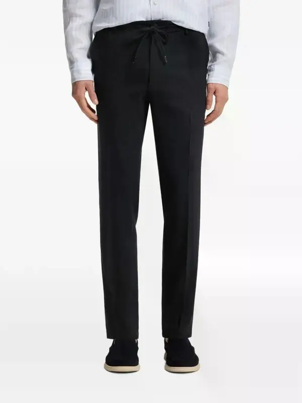 BOSS Drawstring Trousers - Blue