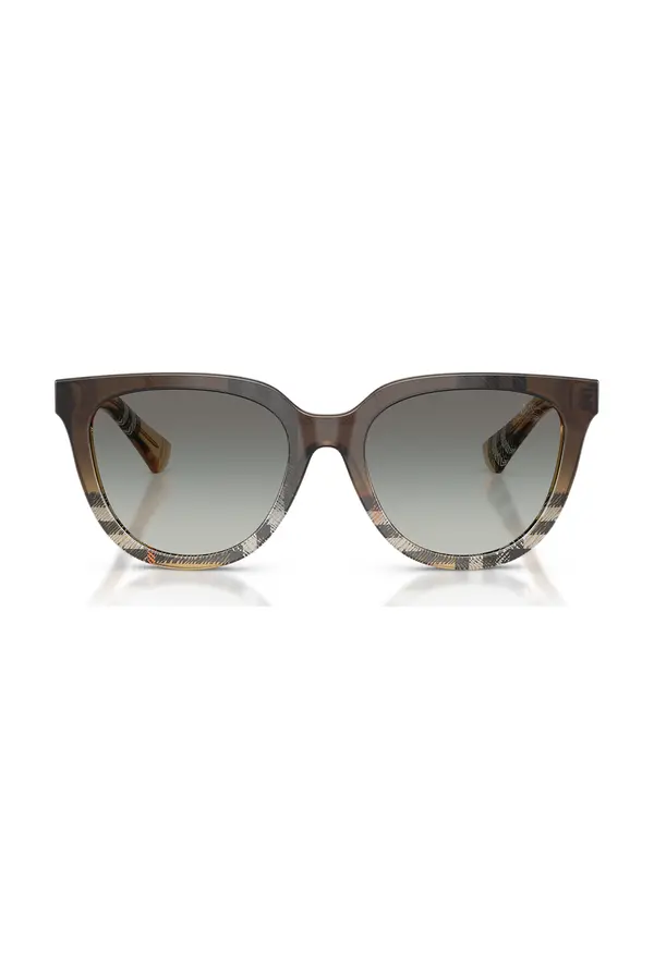 Burberry Phantos Sunglasses With Full Rim - Brown