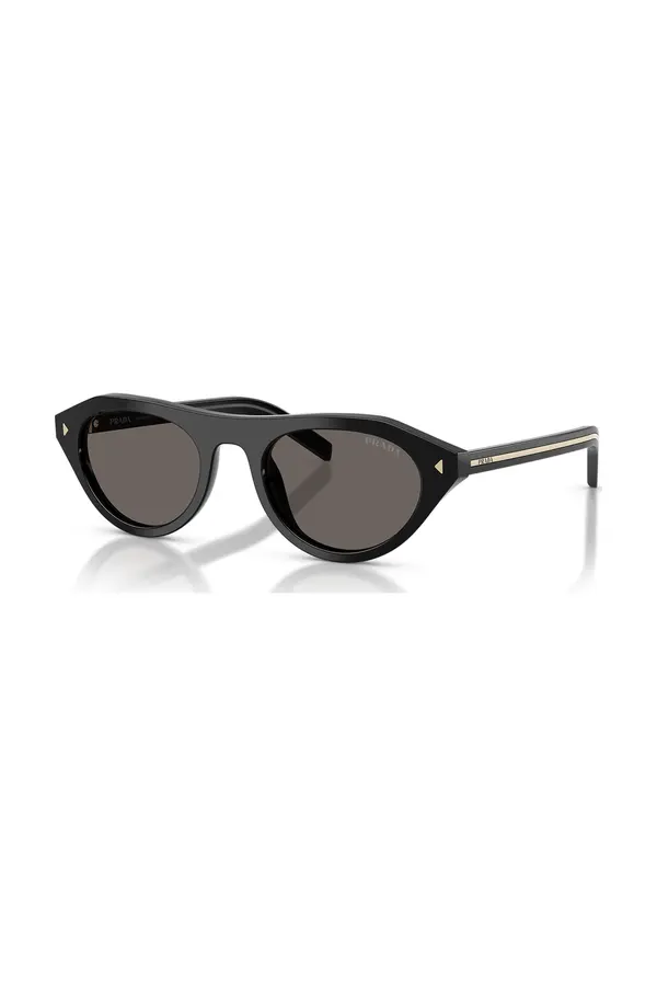 Prada Irregular Full-rim Sunglasses - Black
