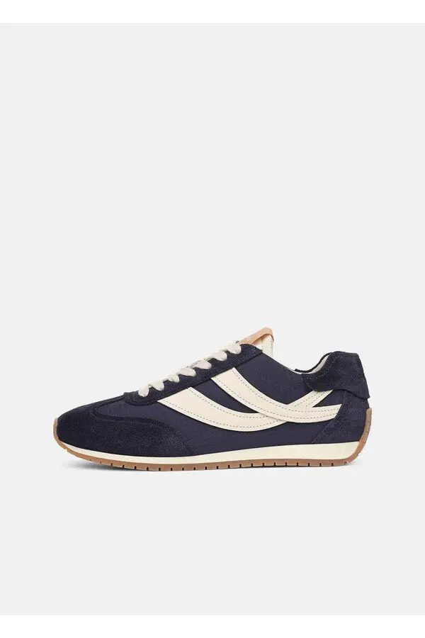 Vince Oasis Suede & Leather Runner Sneakers - Blue