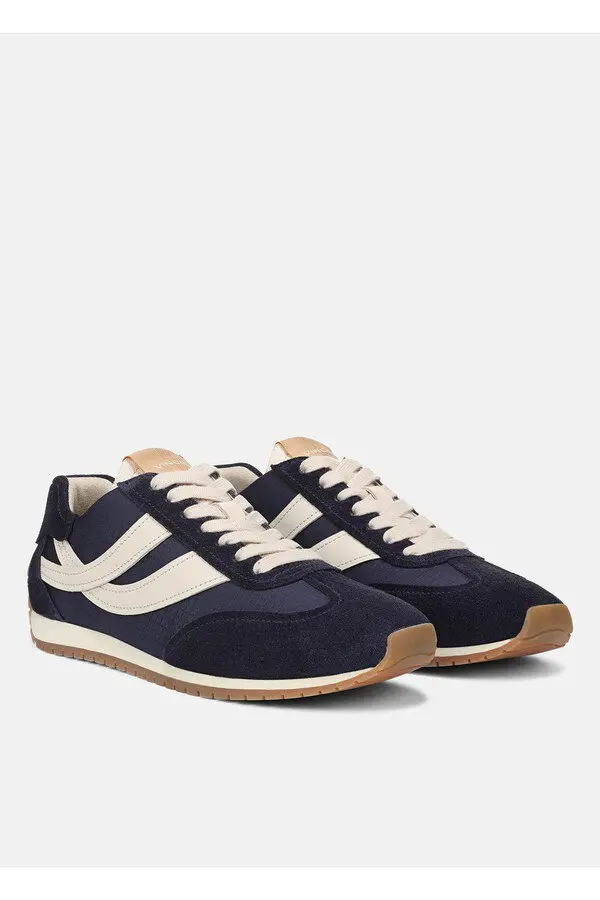 Vince Oasis Suede & Leather Runner Sneakers - Blue