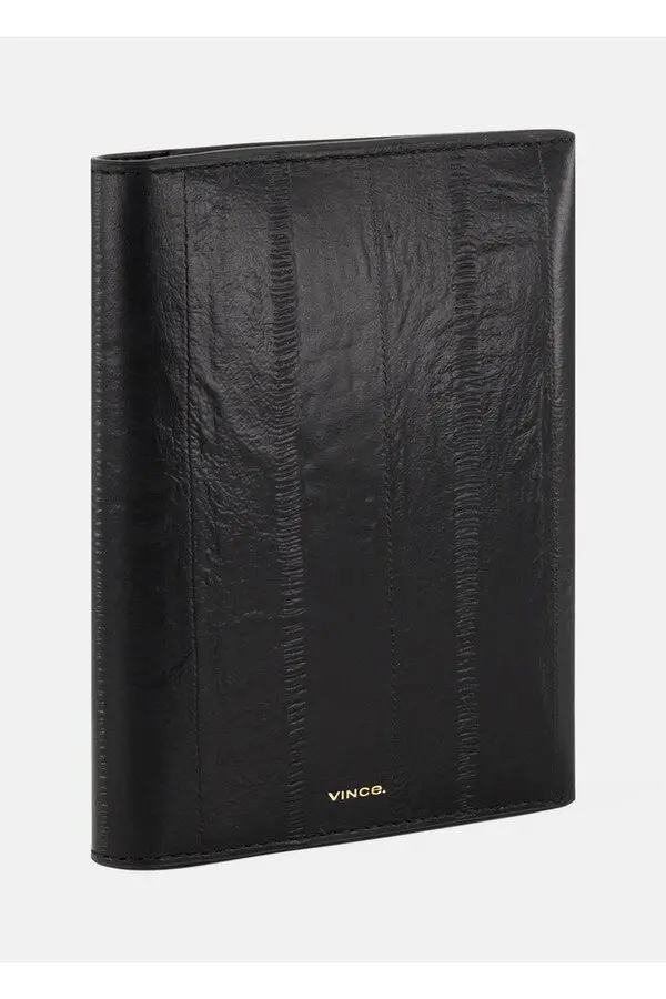 Vince Eel Leather Passport Case