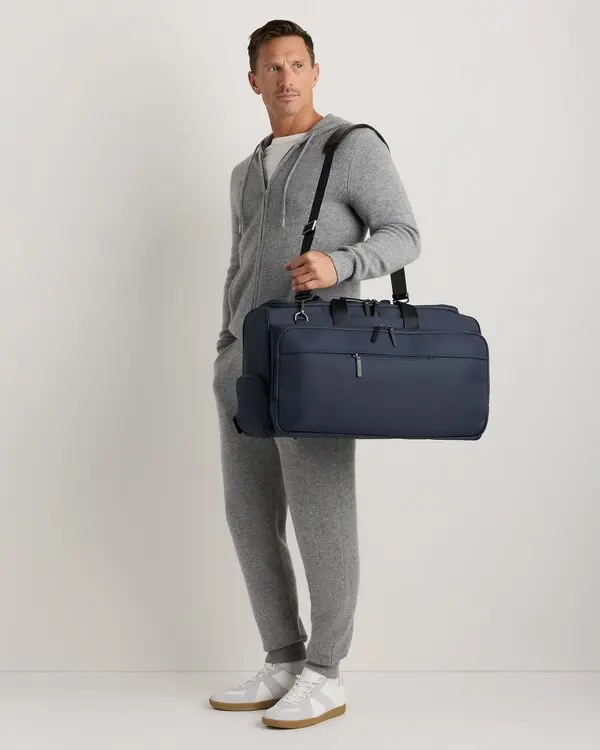 Quince Voyage Nylon Garment Duffle - Navy