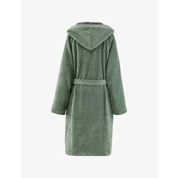 BOSS Edge Hooded Cotton Bathrobe - Lichen