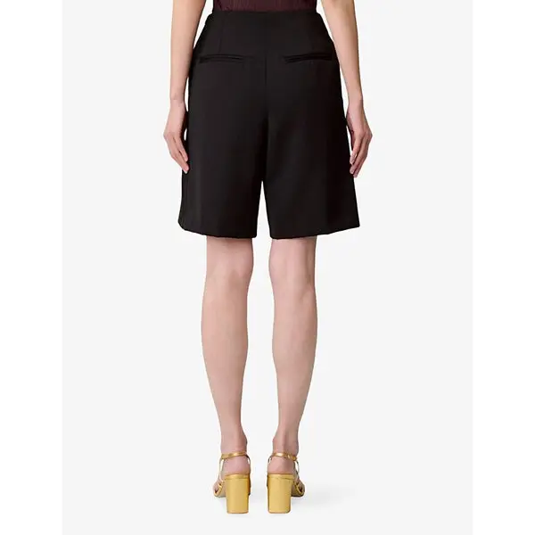 Claudie Pierlot Tailored Woven Bermuda Shorts