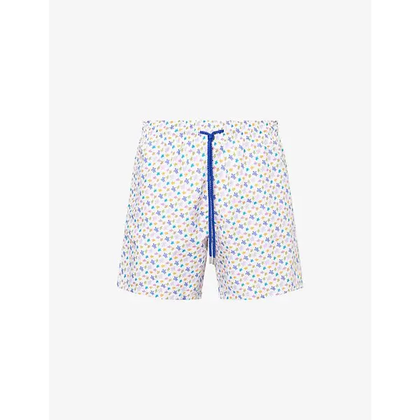 Vilebrequin Printed Swim Shorts - Blanc