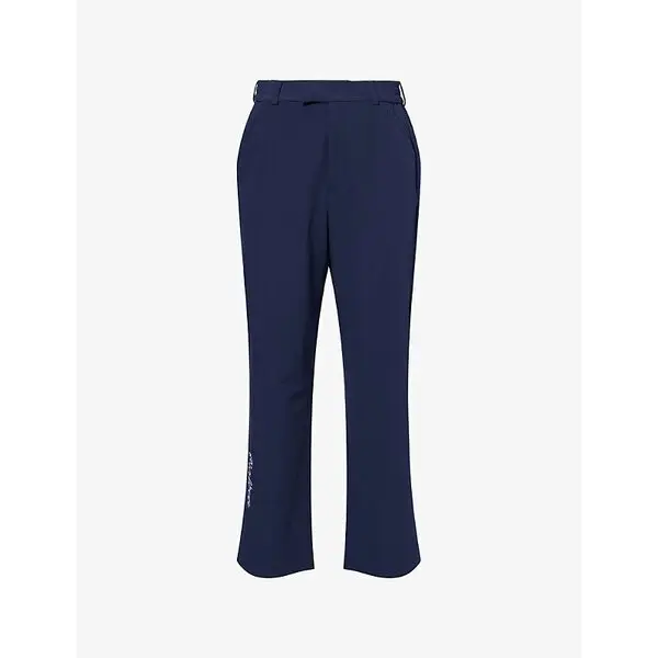 MALBON Coolcore Straight-leg Stretch-woven Trousers - Navy