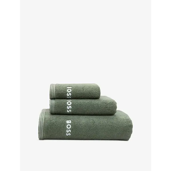 BOSS Edge Cotton Towel - Lichen
