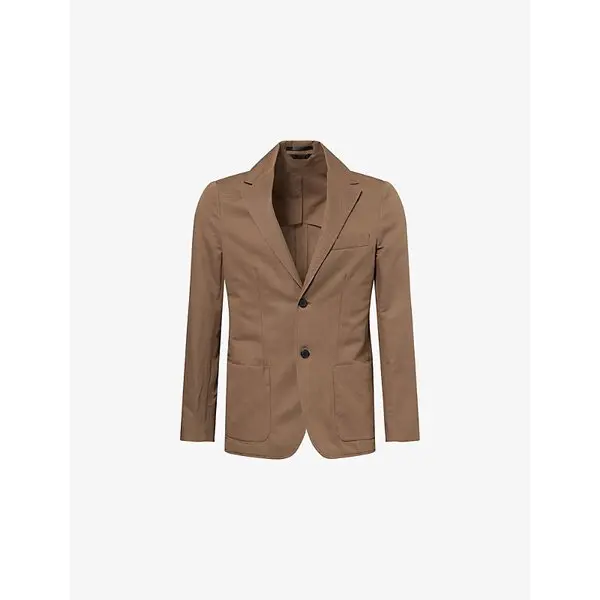 Sunspel Cotton And Linen-blend Blazer