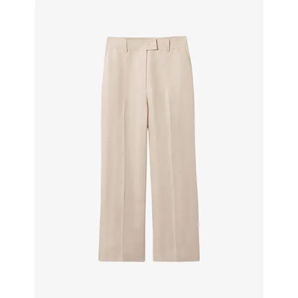 Claudie Pierlot Flared Mid-rise Trousers