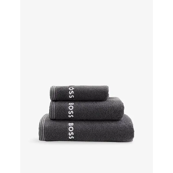BOSS Edge Cotton Towel - Graphite