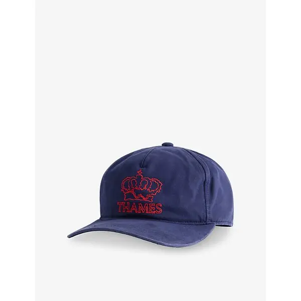 THAMES Crown Cotton Cap - Navy