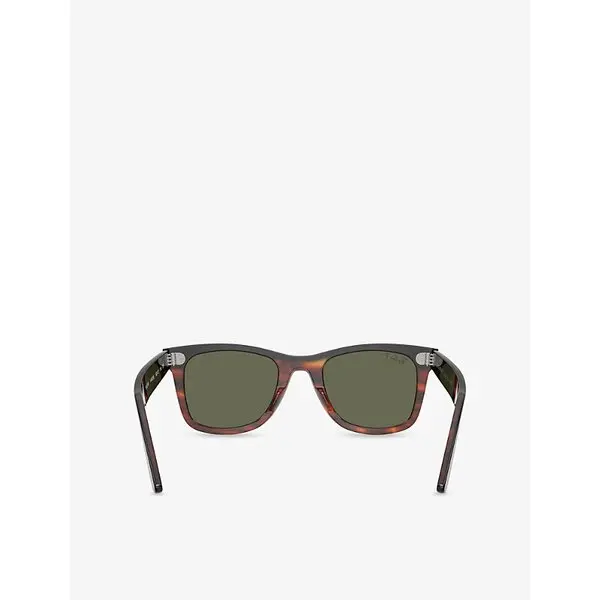 Ray-ban Wayfarer Rectangle-frame Sunglasses - Black