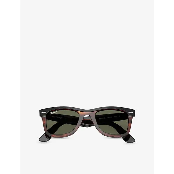 Ray-ban Wayfarer Rectangle-frame Sunglasses - Black