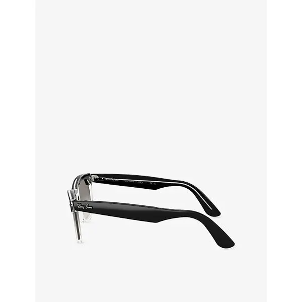Ray-ban Wayfarer Rectangle-frame Sunglasses - Black
