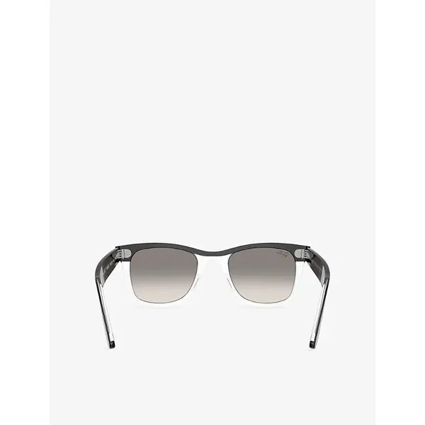 Ray-ban Wayfarer Rectangle-frame Sunglasses - Black