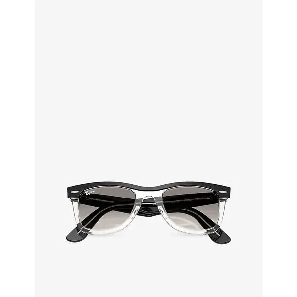 Ray-ban Wayfarer Rectangle-frame Sunglasses - Black