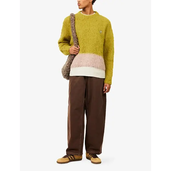 BRAIN DEAD Alpaca-blend Jumper - Lime