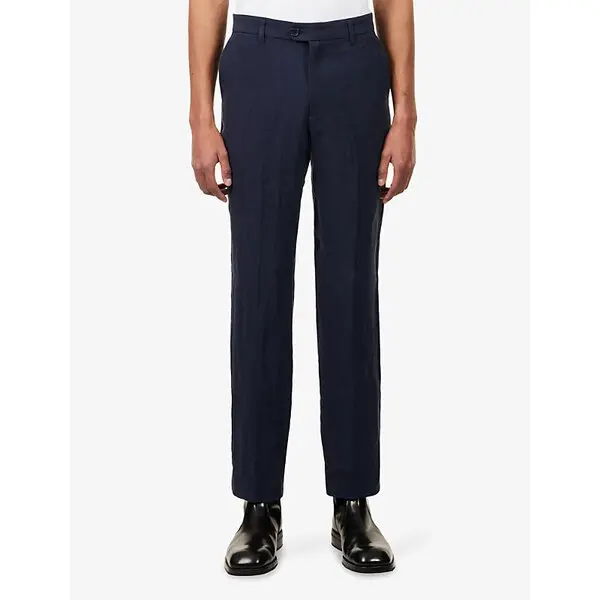 PERCIVAL Tailored Linen Trousers