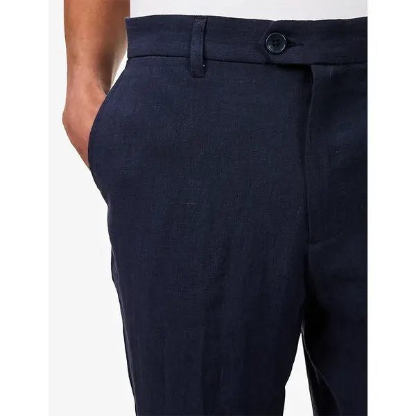 PERCIVAL Tailored Linen Trousers