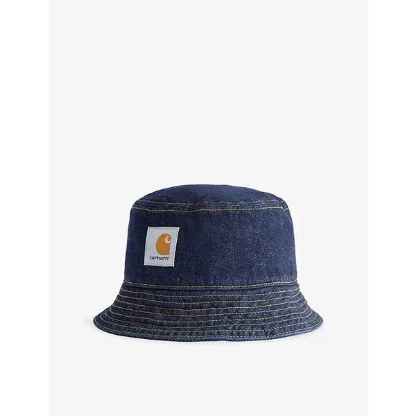 Carhartt Work In Progress Belmar Denim Bucket Hat - Blue