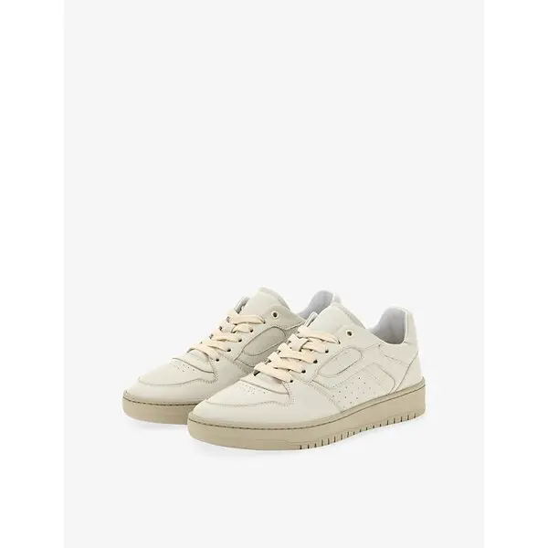Boggi Milano Origin Leather Trainers - White