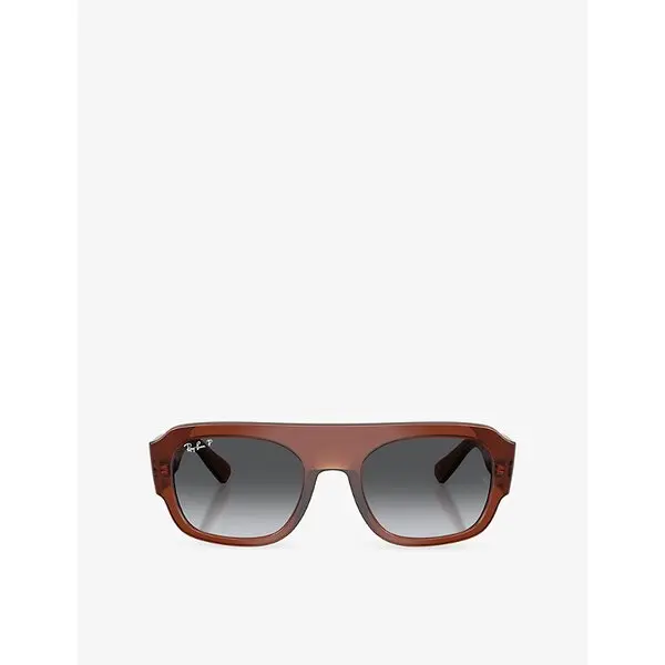 Ray-ban Acetate Aviator Sunglasses - Brown