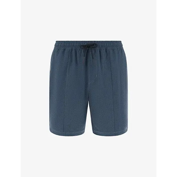 Boggi Milano Drawstring-waist Technical Swim Shorts - Air-blue