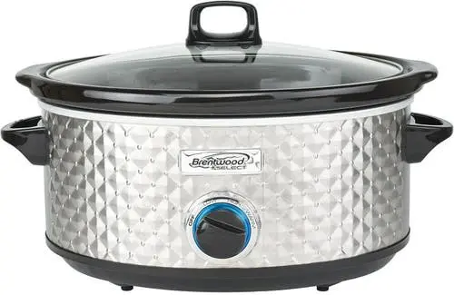 BRENTWOOD Slow Cooker - Silver