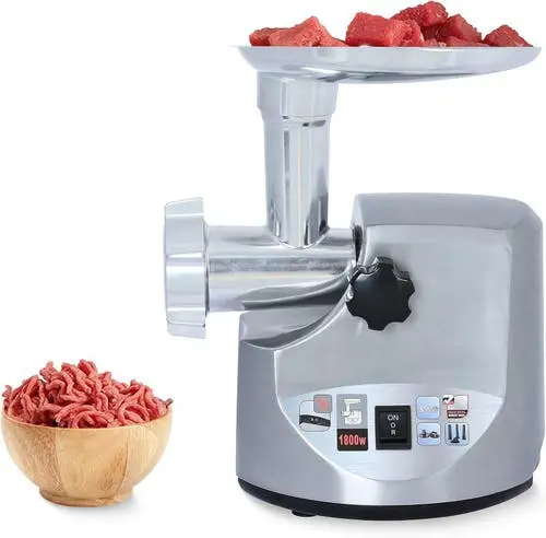 BRENTWOOD Electric Meat Grinder - Stainless Steel