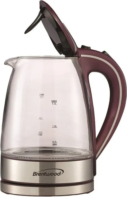 BRENTWOOD Glass Kettle