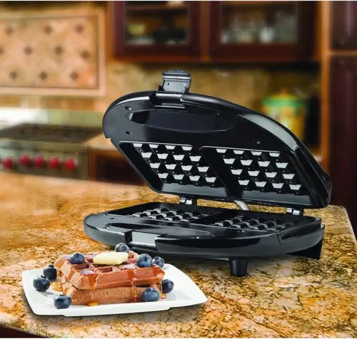 BRENTWOOD Dual Waffle Maker