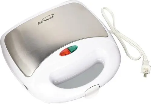 BRENTWOOD Panini Press - White