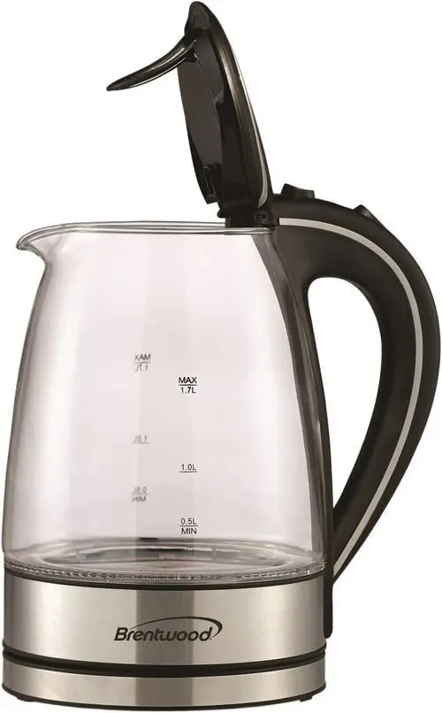 BRENTWOOD Glass Kettle