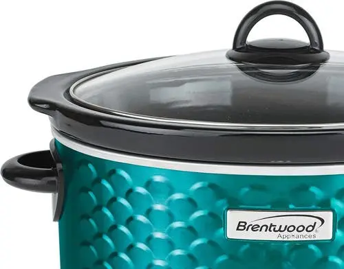 BRENTWOOD Slow Cooker Scallop Pattern