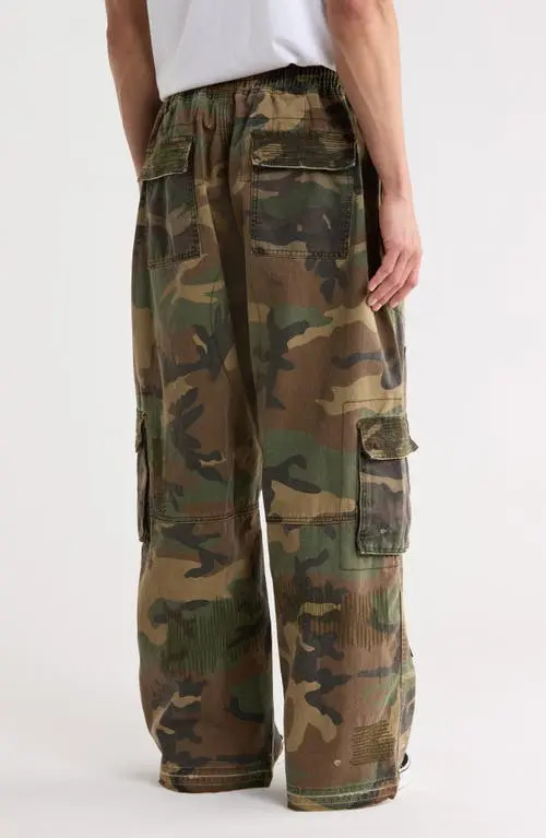 DIET STARTS MONDAY Camo Cargo Pants