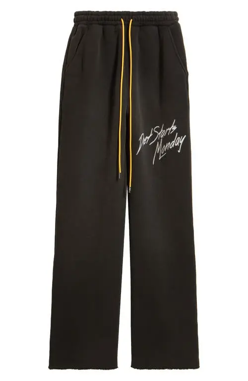 DIET STARTS MONDAY Marker Sweatpants