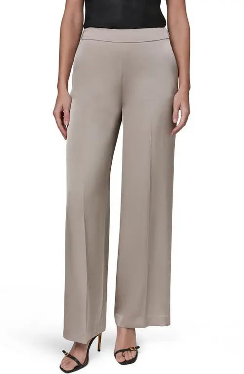 Donna Karan New York Flat-front Straight-leg Trousers