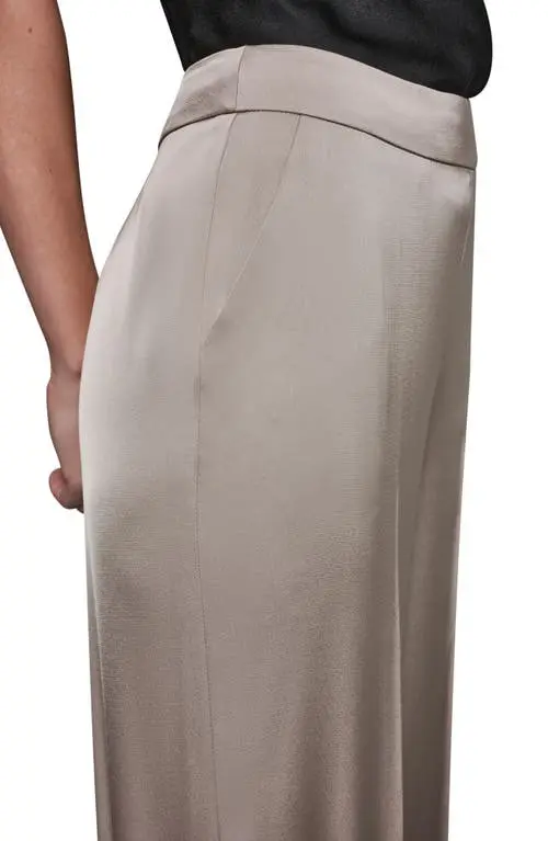 Donna Karan New York Flat-front Straight-leg Trousers