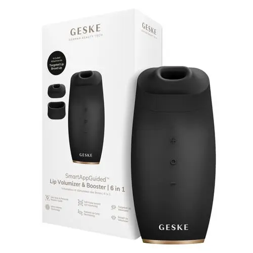GESKE Smartappguided Lip Volumizer & Booster | 6 In 1 - Gray