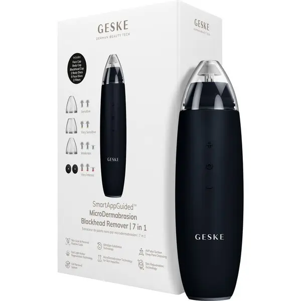 GESKE Smartappguided Microdermabrasion Head Remover | 7 - Black