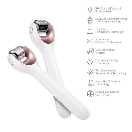GESKE Smartappguided Microneedle Face Roller | 9 In 1 - Starlight