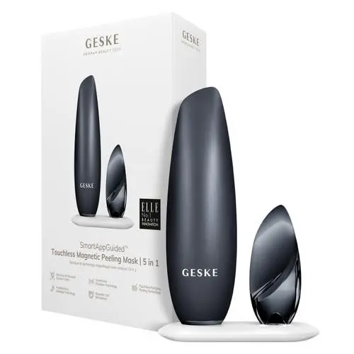 GESKE Smartappguided Touchless Magnetic Peeling Mask | 5 In 1 - Black